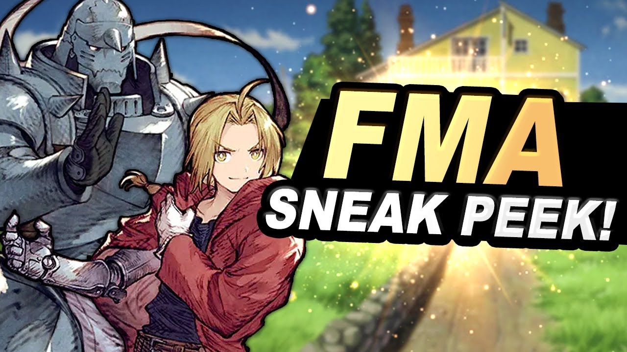 FMA Sneak Peak! Edward is Free and Al is... Lightning? WoTV! War of the ...