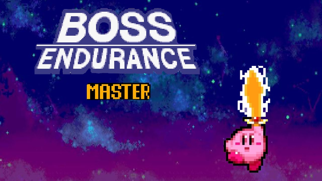 Kirby and the Amazing Mirror Boss Endurance - Master Sword - YouTube