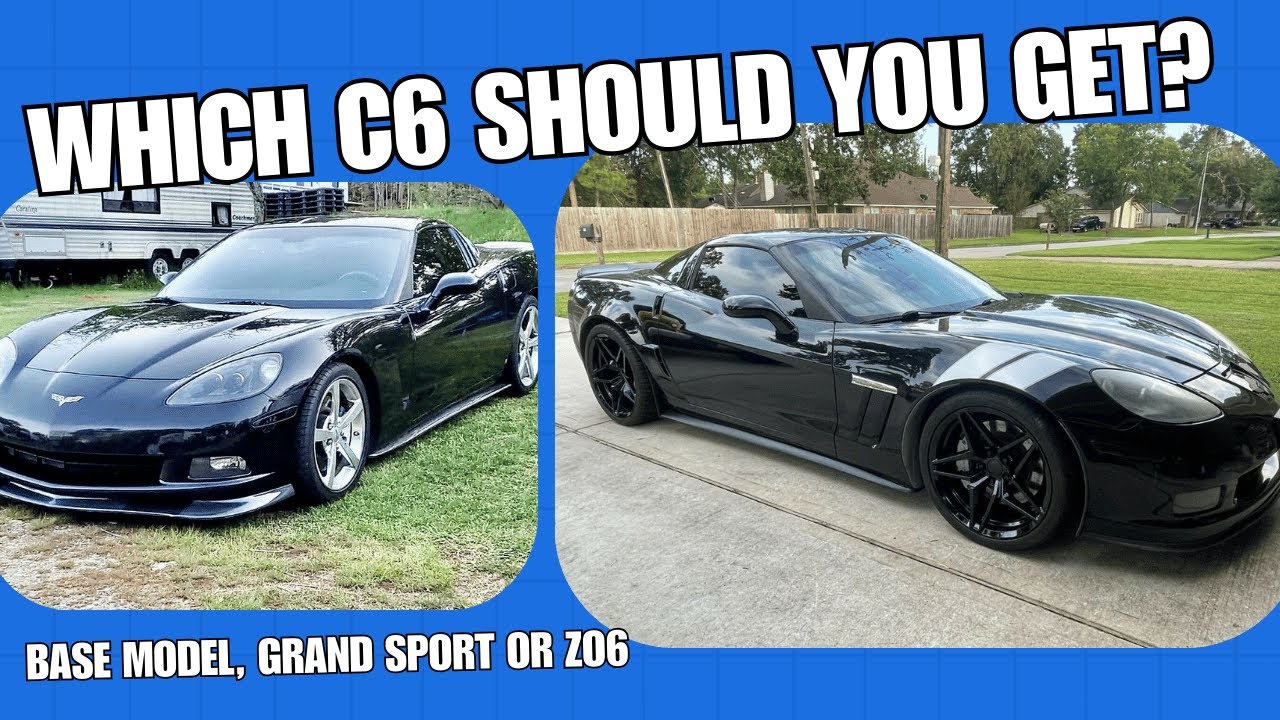 Which Corvette C6 Should You Buy? Base vs. Grand Sport vs. Z06 ...