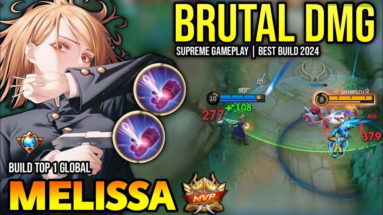 MELISSA BEST BUILD 2024 | BUILD TOP GLOBAL MELISSA GAMEPLAY | MOBILE ...