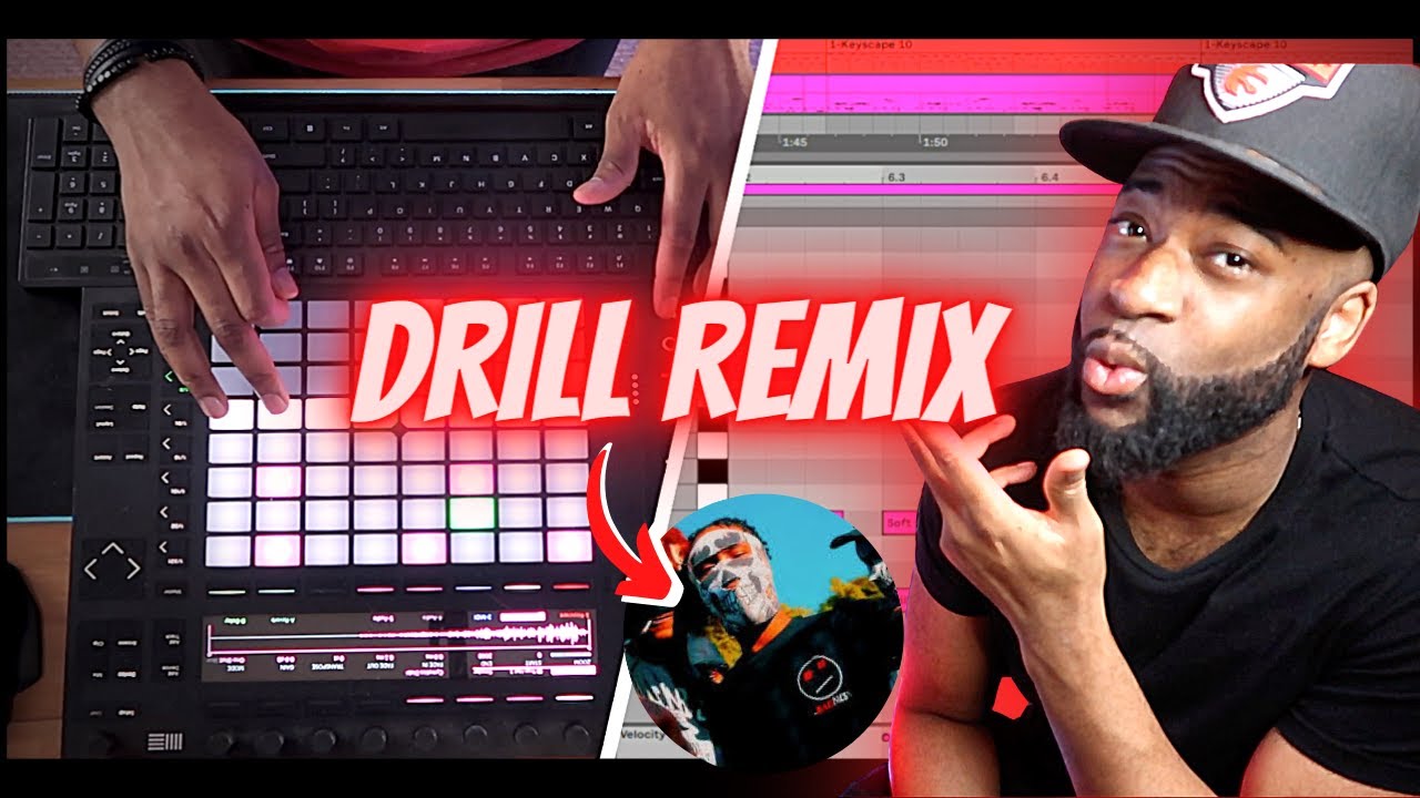 THIS 808 PATTERN IS INSANE!!! I MADE A CRAZY DRILL REMIX!!! - YouTube