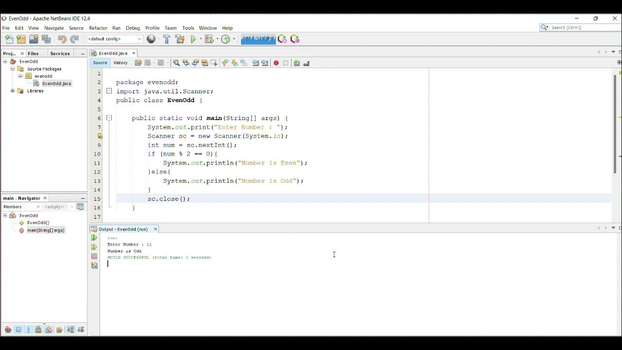 Evenodd Check Using Java By Na Coder Javaprogramming Programing Fypシ Java Javatutorial