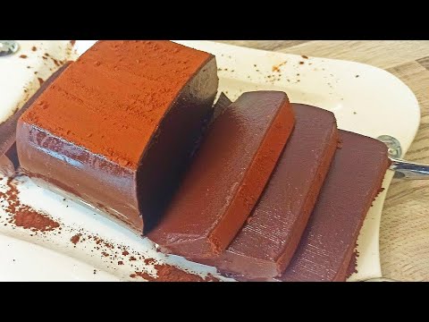 Harika Çikolatalı Jöleli Tatlı Tarifi | Çikolatalı Jöle Nasıl Yapılır? #57