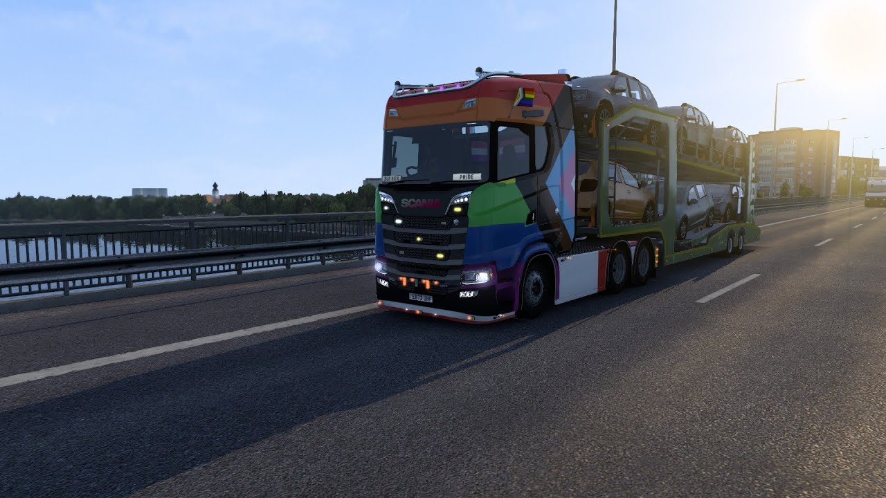 Shipping cars to Debrecen from Luxembourg -ETS 2 ep25 - YouTube