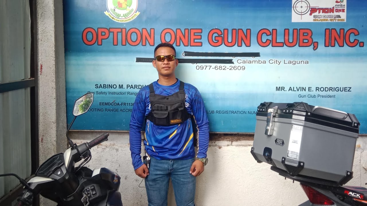 Colt-9MM 20 rounds shooting 30 meters Camp Eldridge firing range ...