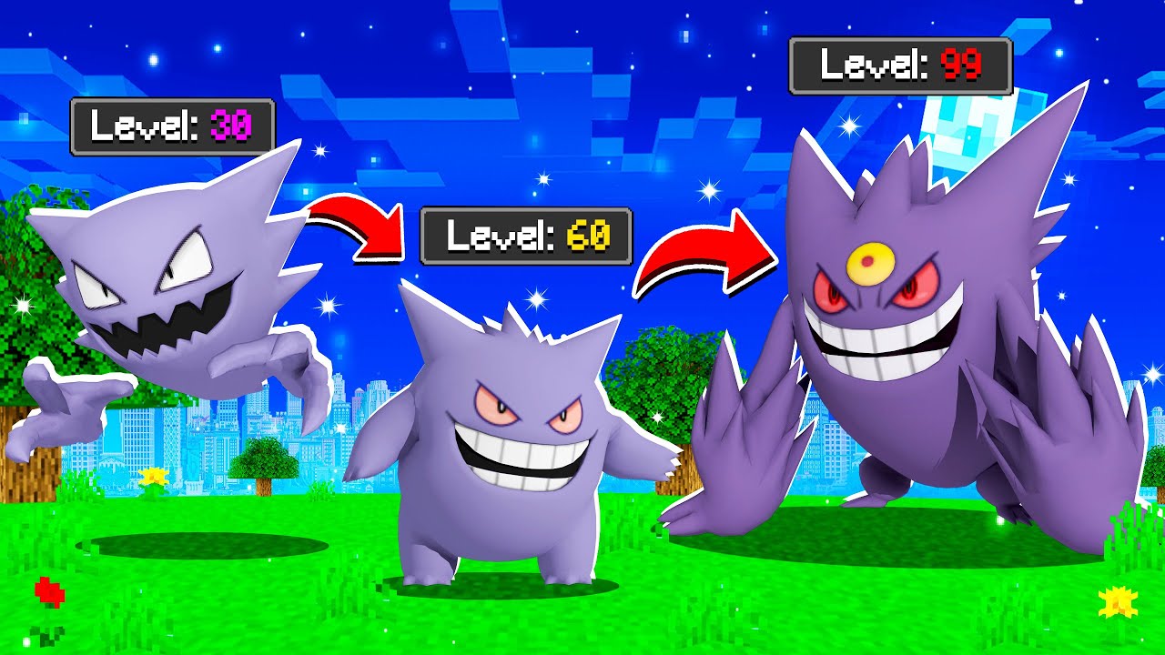Como eu Criei um Gengar Perfeito no Pixelmon - YouTube