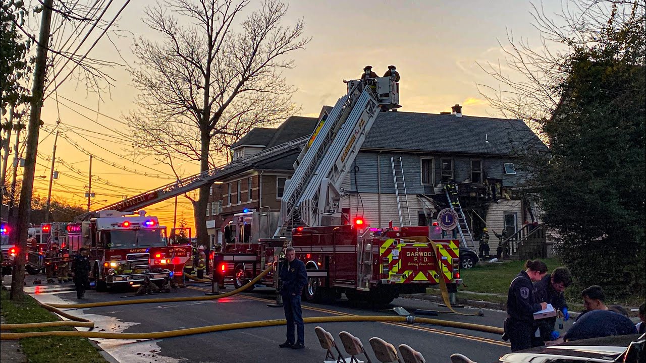 Garwood Fatal 3rd Alarm Fire North Ave 11-3-23 - YouTube