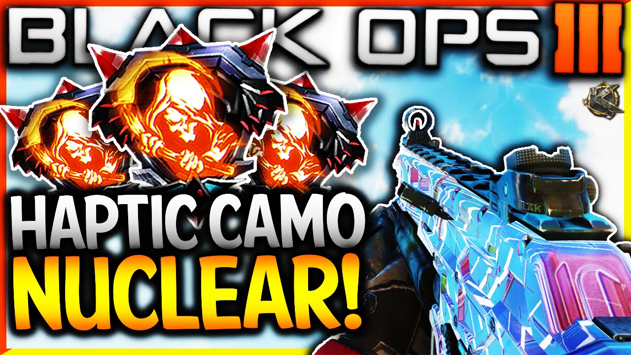 HAPTIC CAMO NUCLEAR GAMEPLAY! NEW "SILVER MATTER" CAMO NUCLEAR! Black ...
