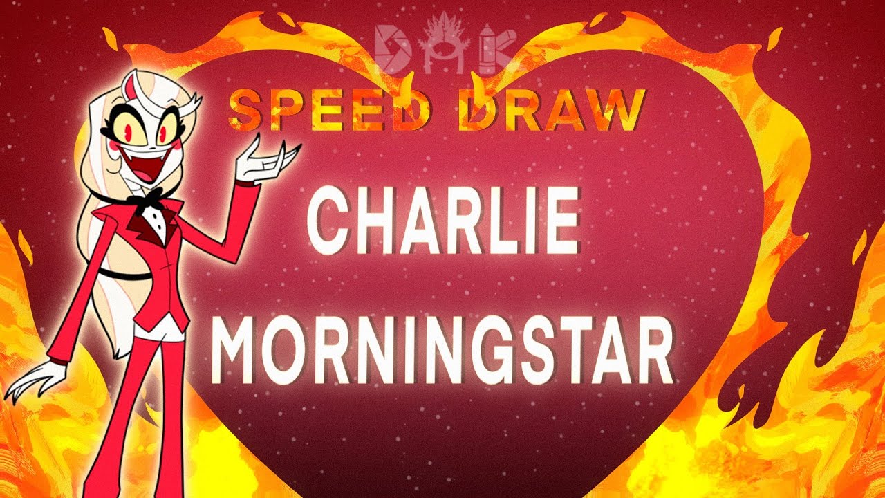 Charlie Morningstar Speed Draw | Hazbin Hotel - YouTube