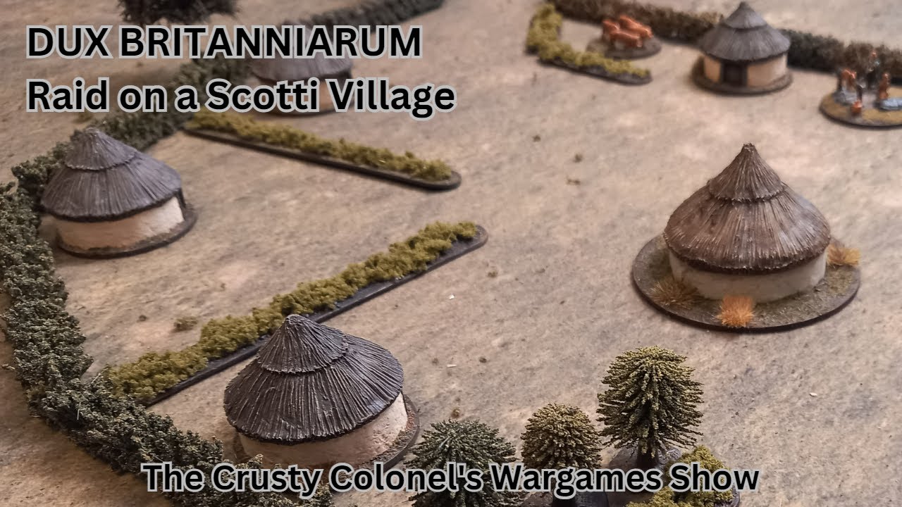 Dux Britanniarum | Saxon Raid on a Village | The Crusty Colonel - YouTube