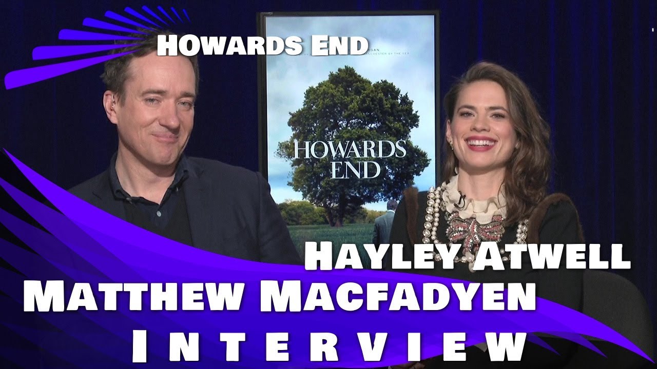 HOWARDS END - HAYLEY ATWELL AND MATTHEW MACFADYEN INTERVIEW - YouTube