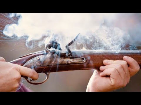 Home made “hunting flintlock rifle” - YouTube