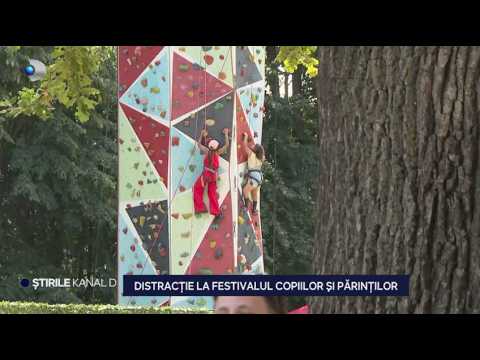 Stirile Kanal D - Distractie la festivalul copiilor si parintilor! | Editie de seara