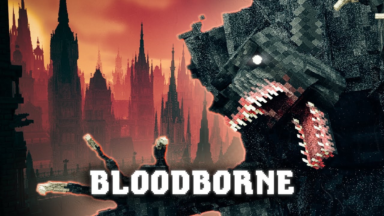 We're creating a Bloodborne Mod in Minecraft! - YouTube
