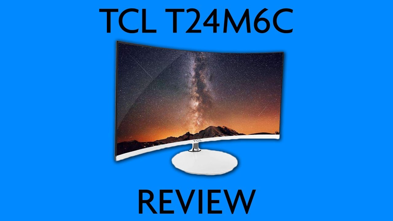 Very Cheap Curved Monitor | TCL T24M6C Review - YouTube