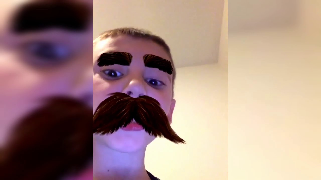 Playing with Facebook Messenger filters - YouTube