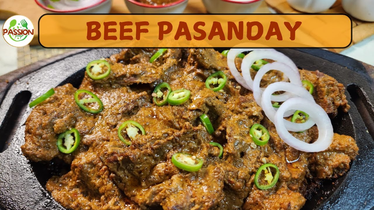 Beef Pasanday Recipe | Restaurant Style Tender Pasanda at Home - YouTube