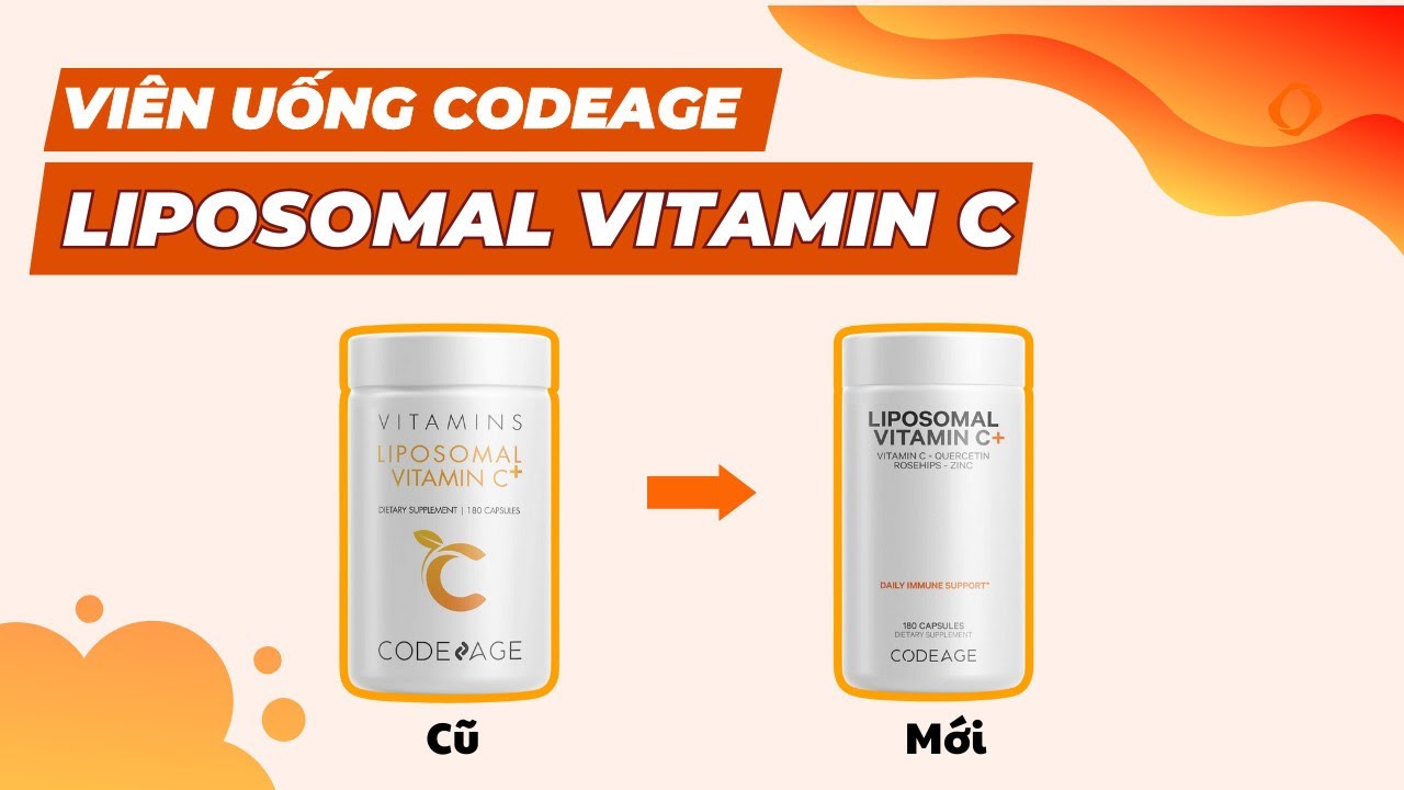 [REVIEW] VIÊN UỐNG BỔ SUNG VITAMIN C CODEAGE LIPOSOMAL| NÂNG CAO SỨC ĐỀ KHÁNG - YouTube