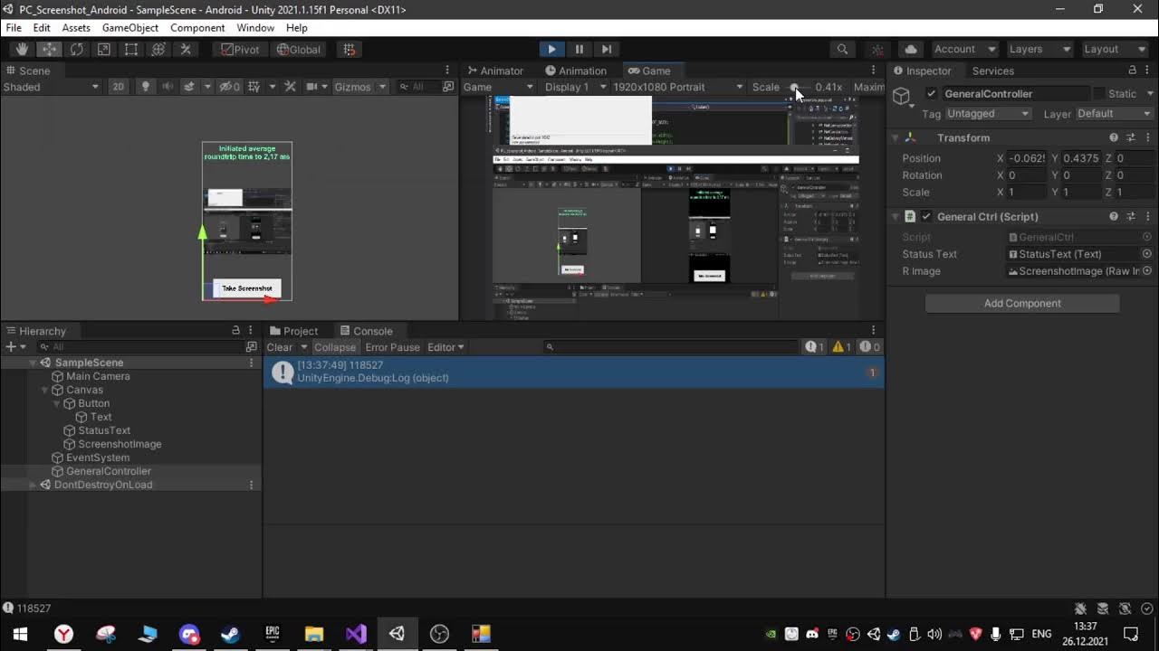 Создаём программу + приложение на Андроид | Unity | C# | Lidgren notwork - YouTube