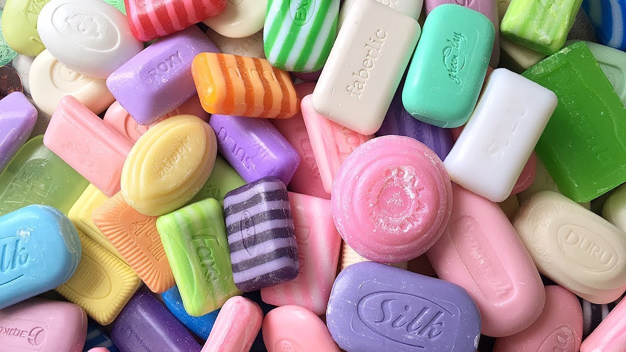 100 Soaps ASMR SOAP HAUL Unpacking Unwrapping Unboxing International ...