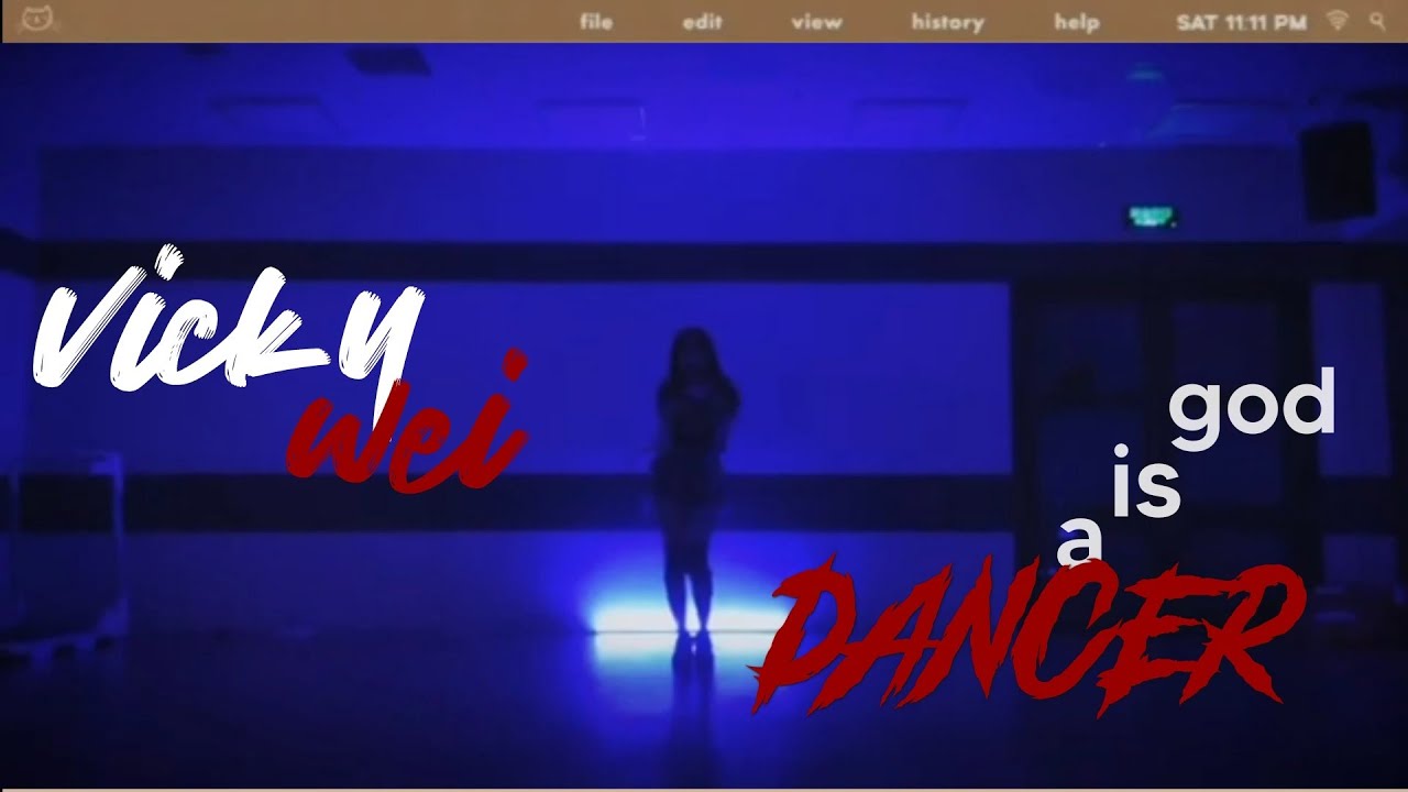 [Vicky Wei/Dance Cover]- God Is A Dancer - YouTube