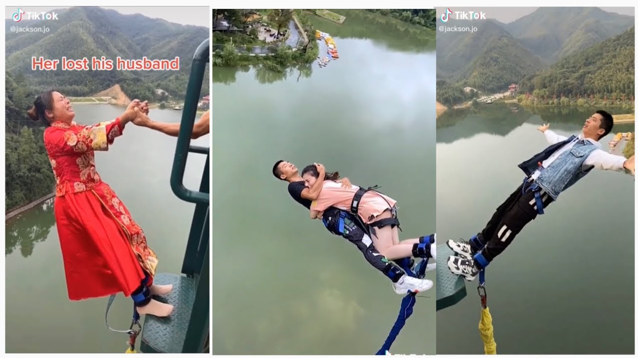 Extreme Bungy Jumping PART 2 - YouTube