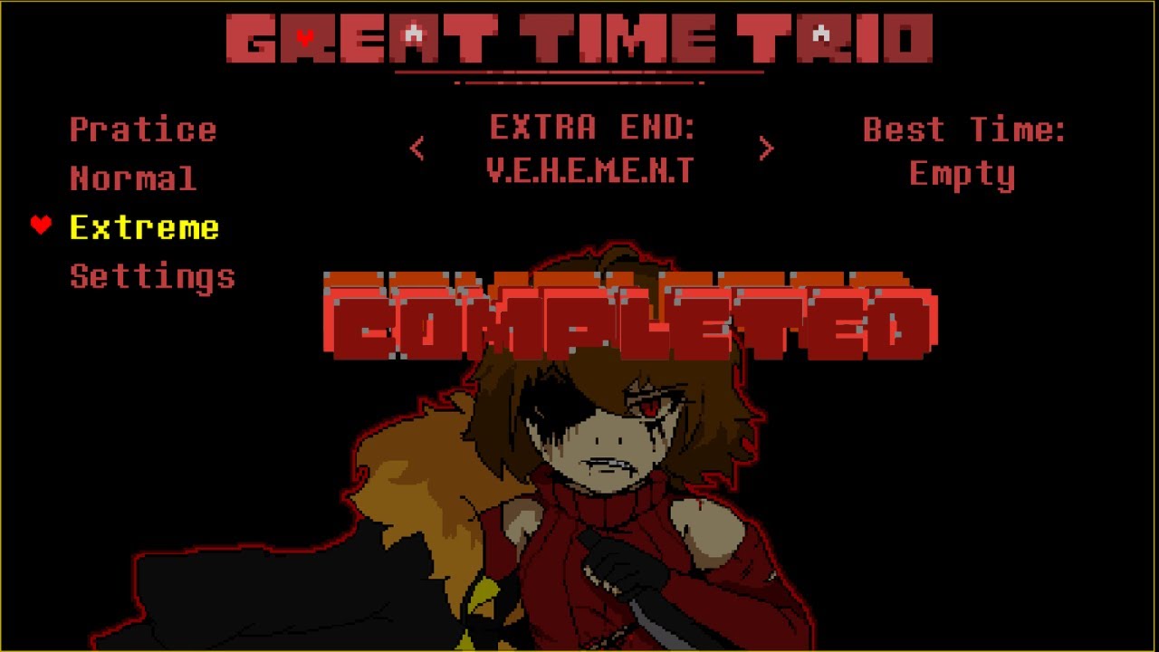 1 one 1 with edgy chara oh wait nevermind she has friends again ...