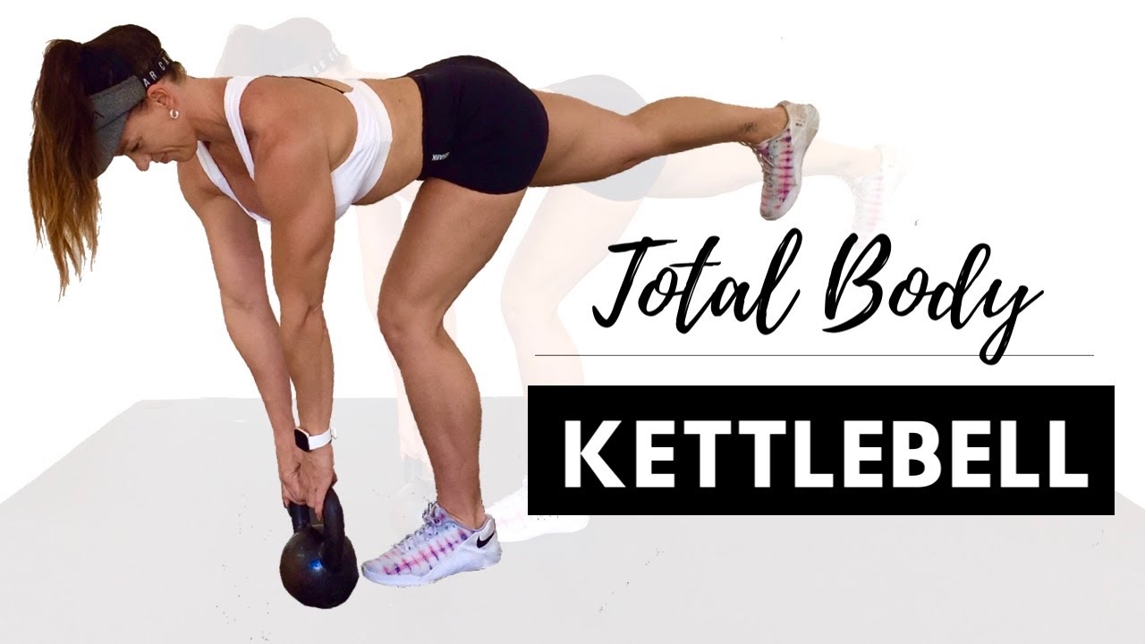 Total Body Kettlebell Hiit For Fat Loss 30 Minute Follow Along