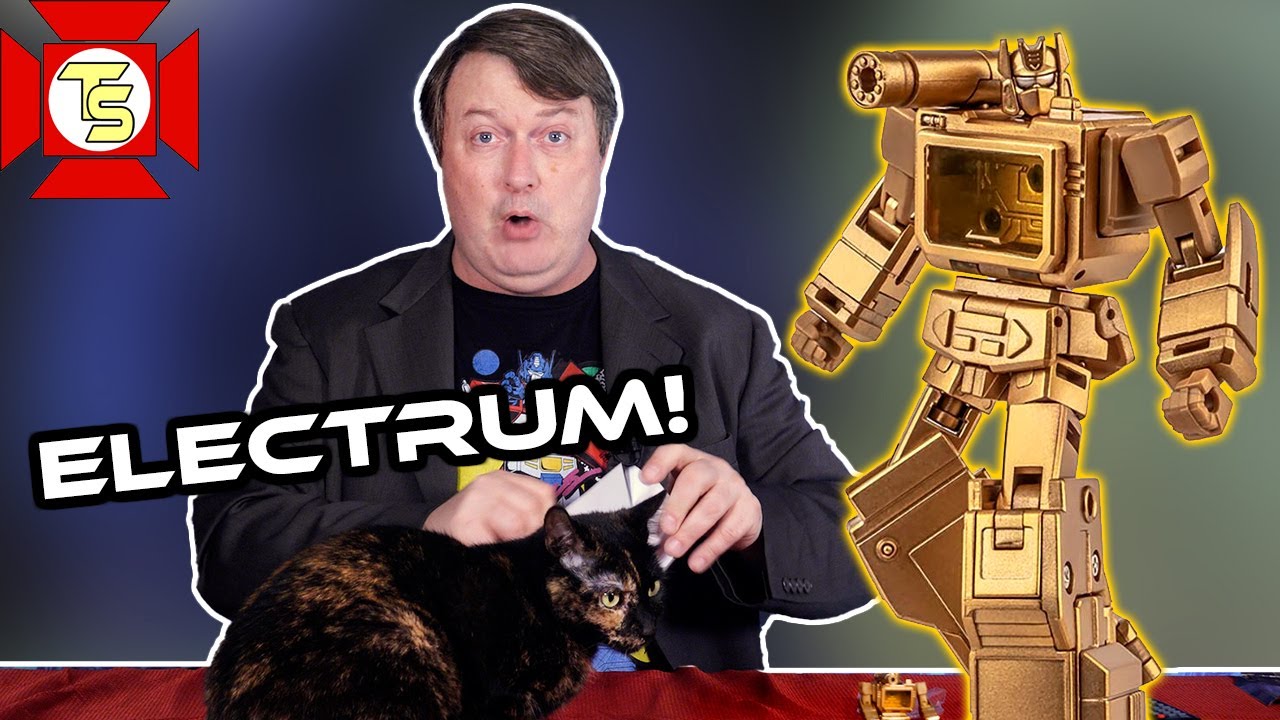 TRANSFORMERS Soundwave Newage Electrum Edition 3rd Party Review - YouTube