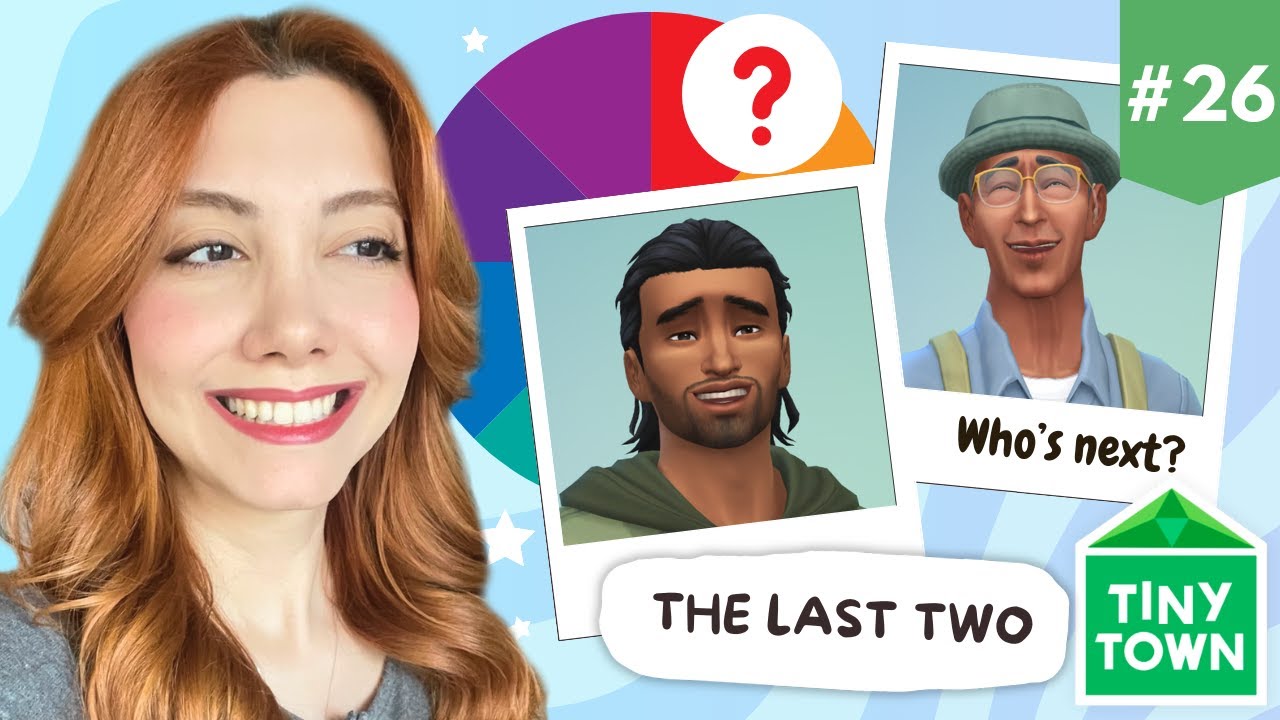 Final Spin to Decide Who's Next! The Sims 4 Tiny Town Challenge (Part ...