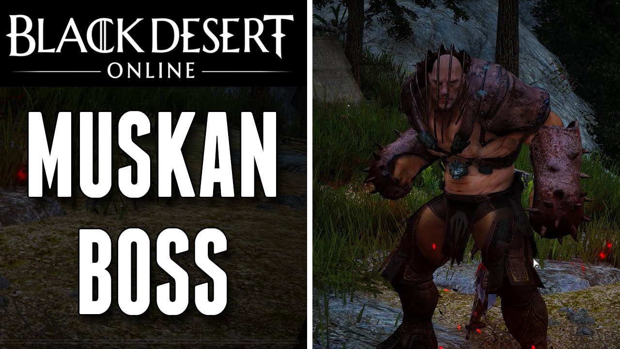 Black Desert - Muskan [BOSS] - YouTube