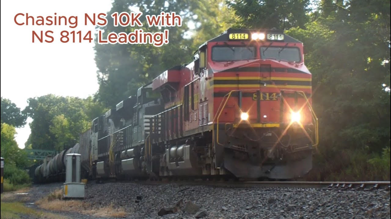 NS 10K with NS 8114 leading at Bloomsbury and Jutland! - YouTube