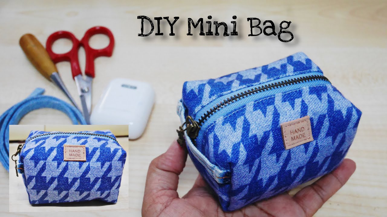DIY bag|box bag|sewing tutorial |maejam maaja - YouTube