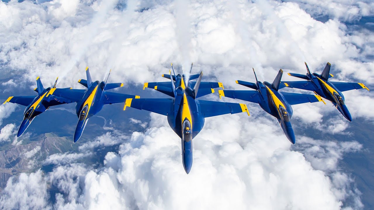 Blue Angels in Fort Worth for Wings Over Cow Town 2024 - YouTube