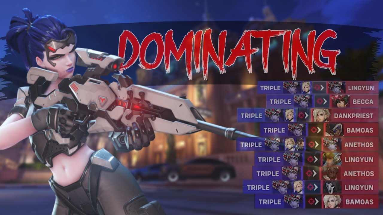 dominating ranked games with widowmaker - YouTube
