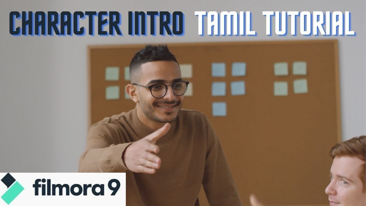 character intro Effect in Filmora | Filmora Tamil tutorial | #Tamil technology tricks - YouTube
