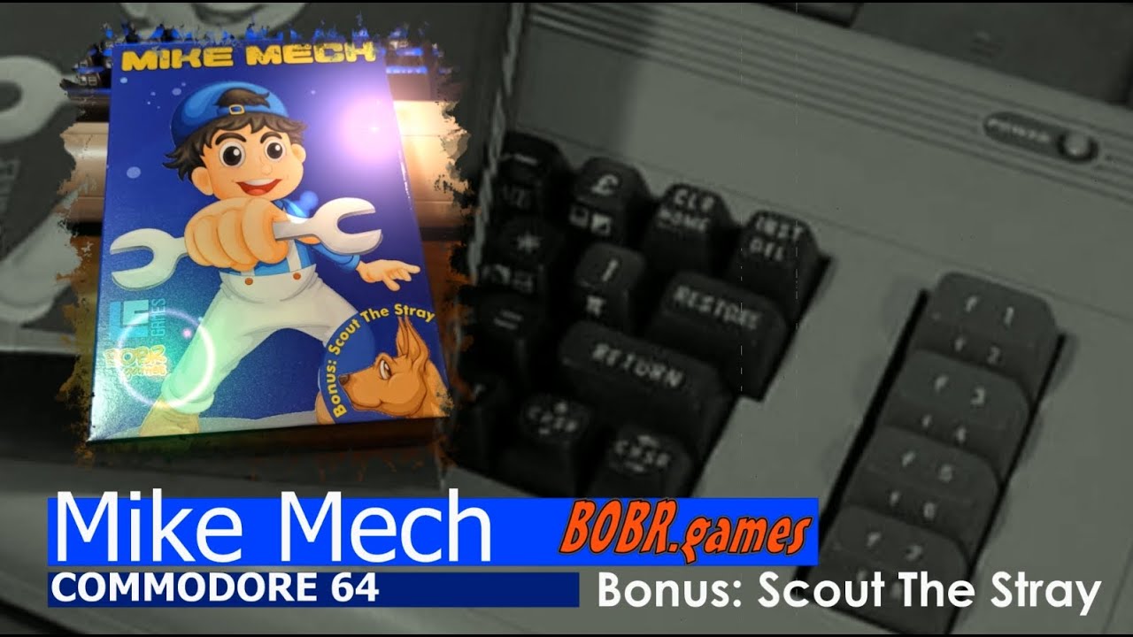 Commodore 64 -=Mike Mech=- BOBR.games: unboxing/gameplay - YouTube