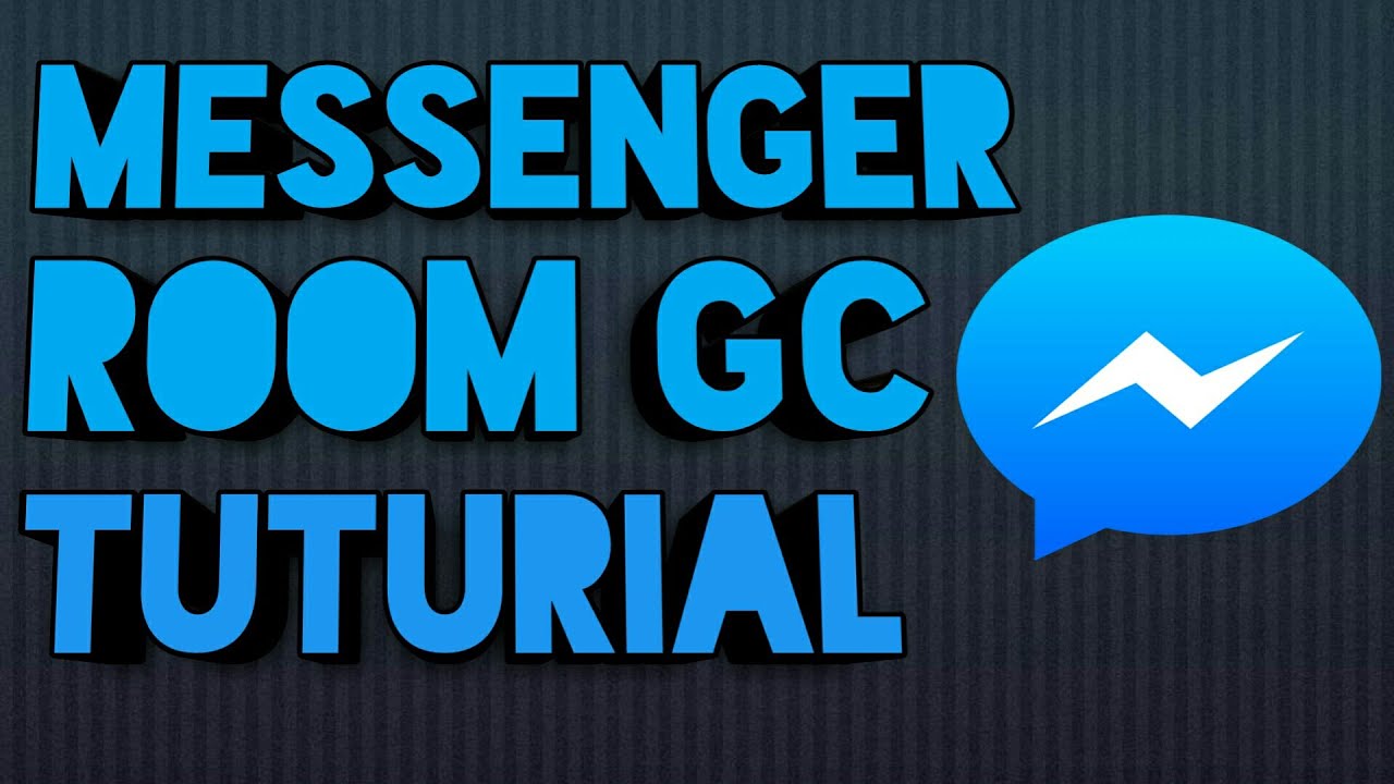 HOW TO MAKE MESSENGER ROOM GROUP CHAT TUTURIAL - YouTube