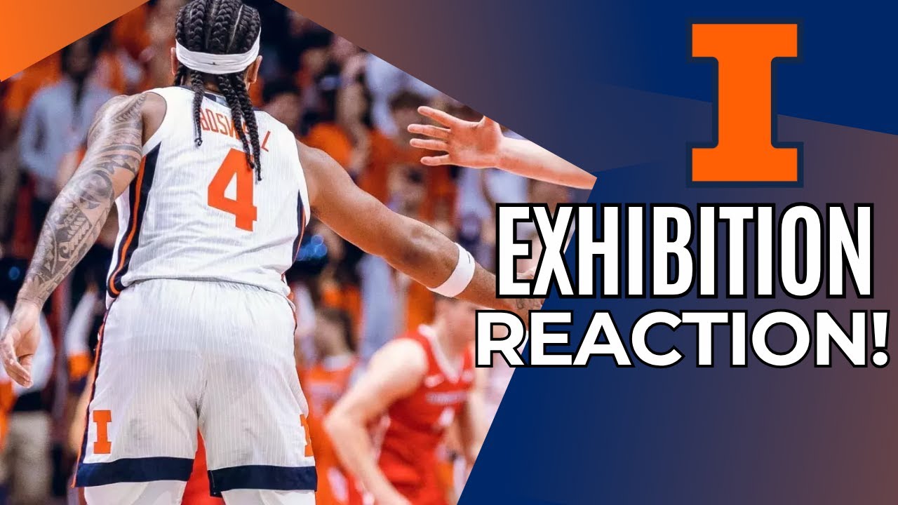 Illinois Vs. Illinois State Full Exhibition Game Recap! - YouTube