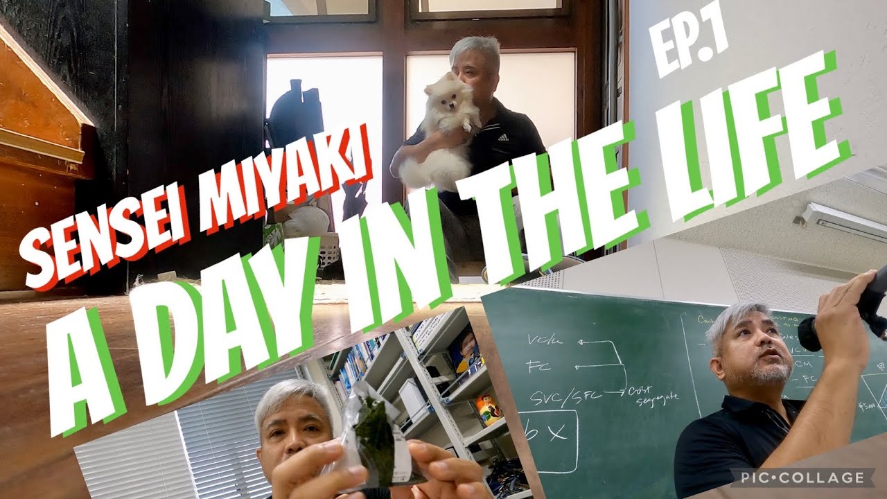 A Day In The Life of Sensei MIyaki Ep.1 (4K Video) - YouTube