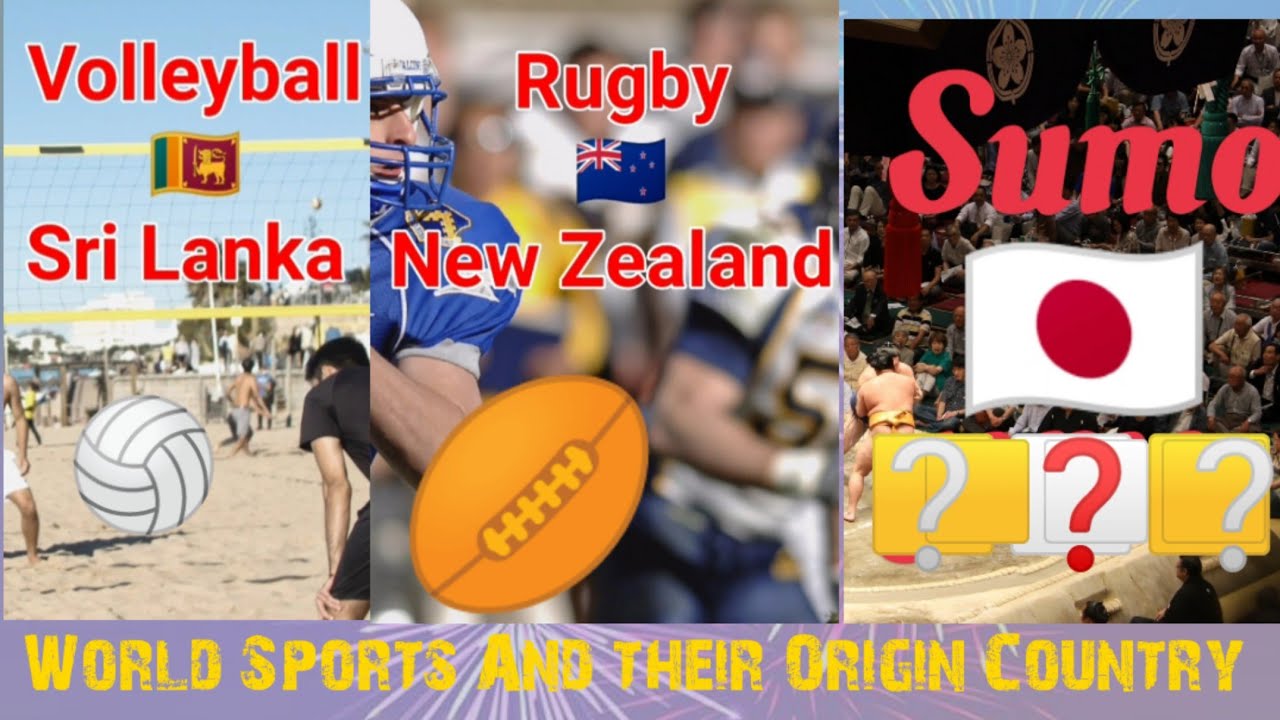 World Famous Sports and their Origin Country #Country#Sports# - YouTube