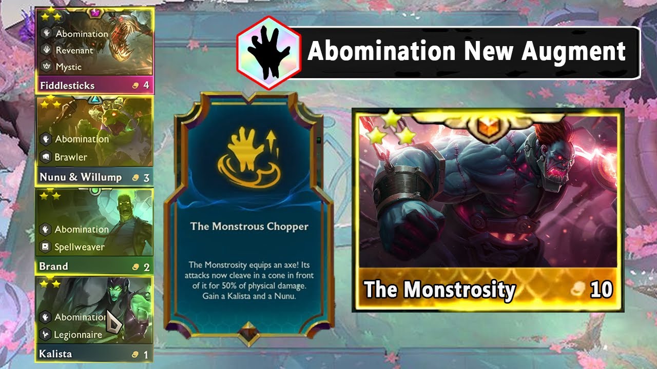 ⭐⭐⭐ SION AXE Cleave in Cone now! | All Abomination 3 Star | TFT SET 5.5 ...