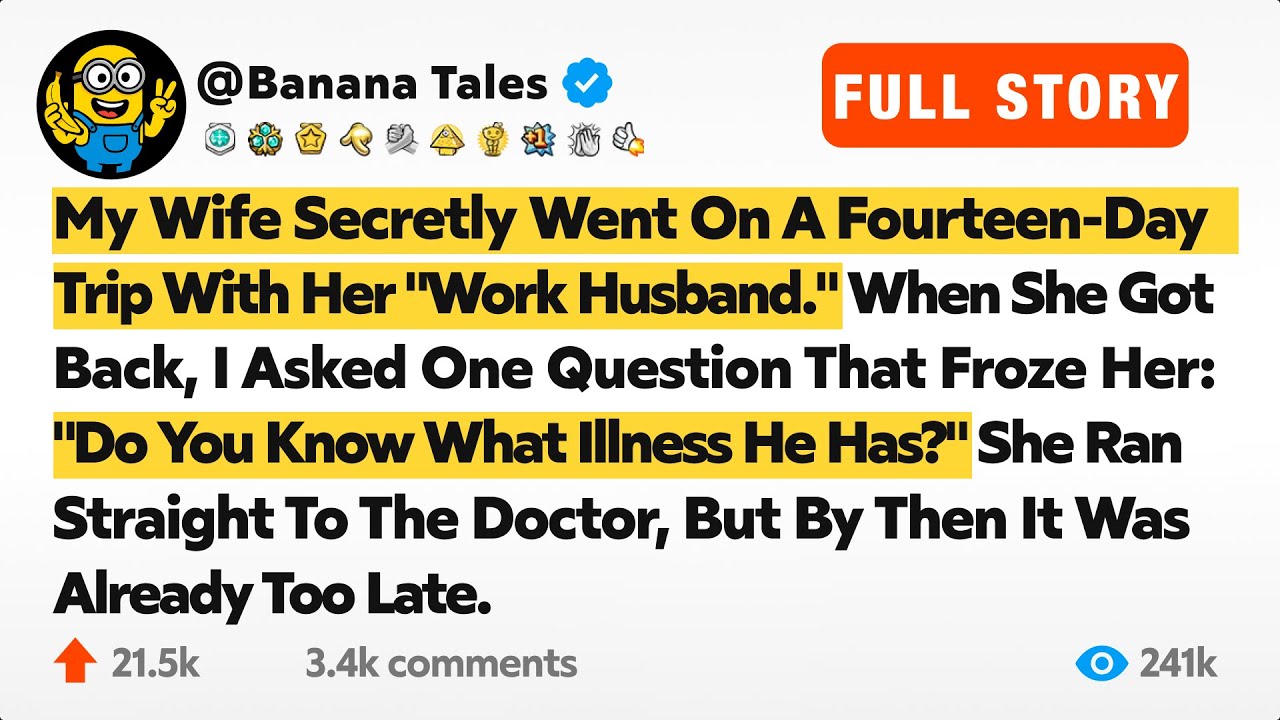 My Wife Secretly Went On A Fourteen-Day Trip With Her "Work Husband ...