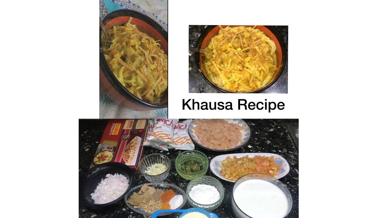 Chicken Khausa Recipe | Quick And Easy | Muskan Foody Channel - YouTube
