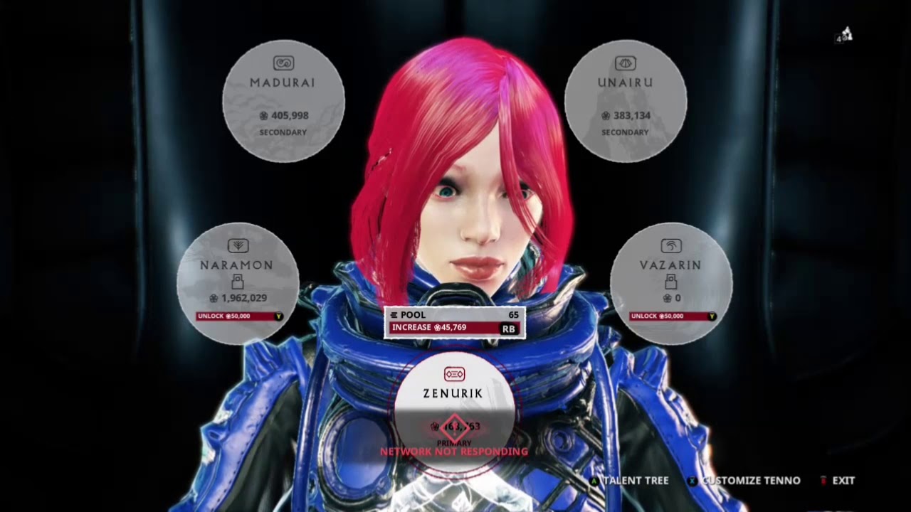 Warframe:trinity prime nuke build for sanctuary onslaught - YouTube