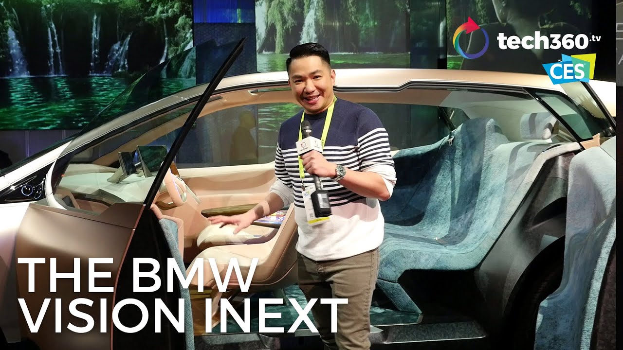CES 2019: A virtual ride on BMW's Vision iNext - YouTube