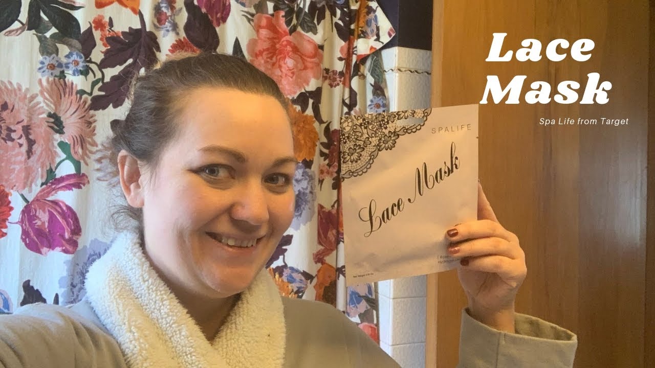 Spa Life Lace Face Mask review - YouTube