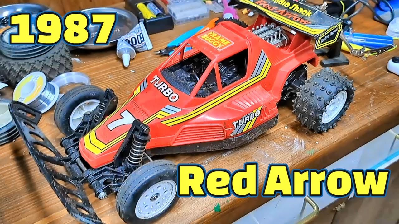 Radio Shack Red Arrow Buggy Drive - YouTube