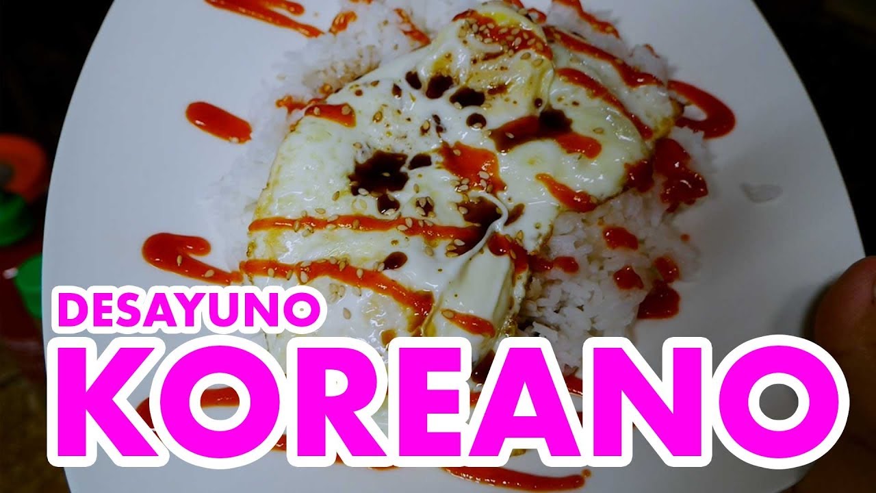 Desayuno Koreano- receta deliciosa, fácil, económica - YouTube