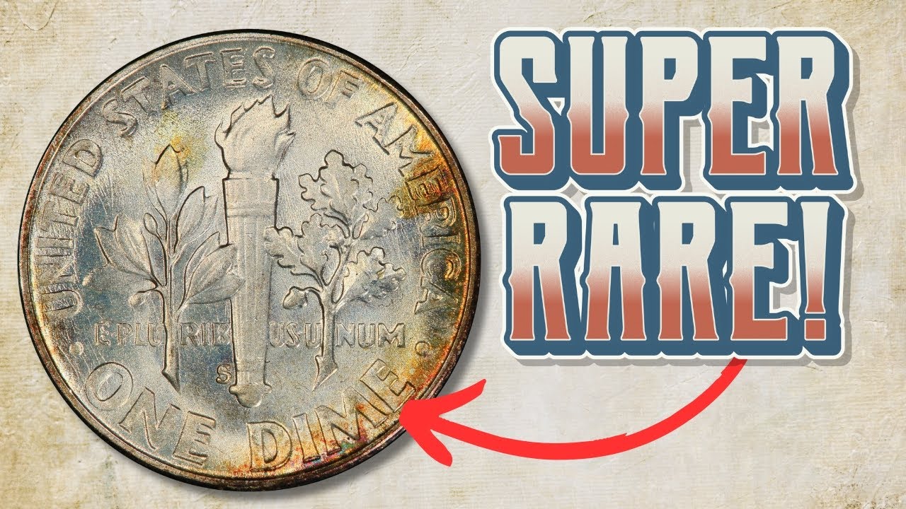RAREST SILVER DIMES FROM 1953! MINT ERROR COIN VALUES! - YouTube